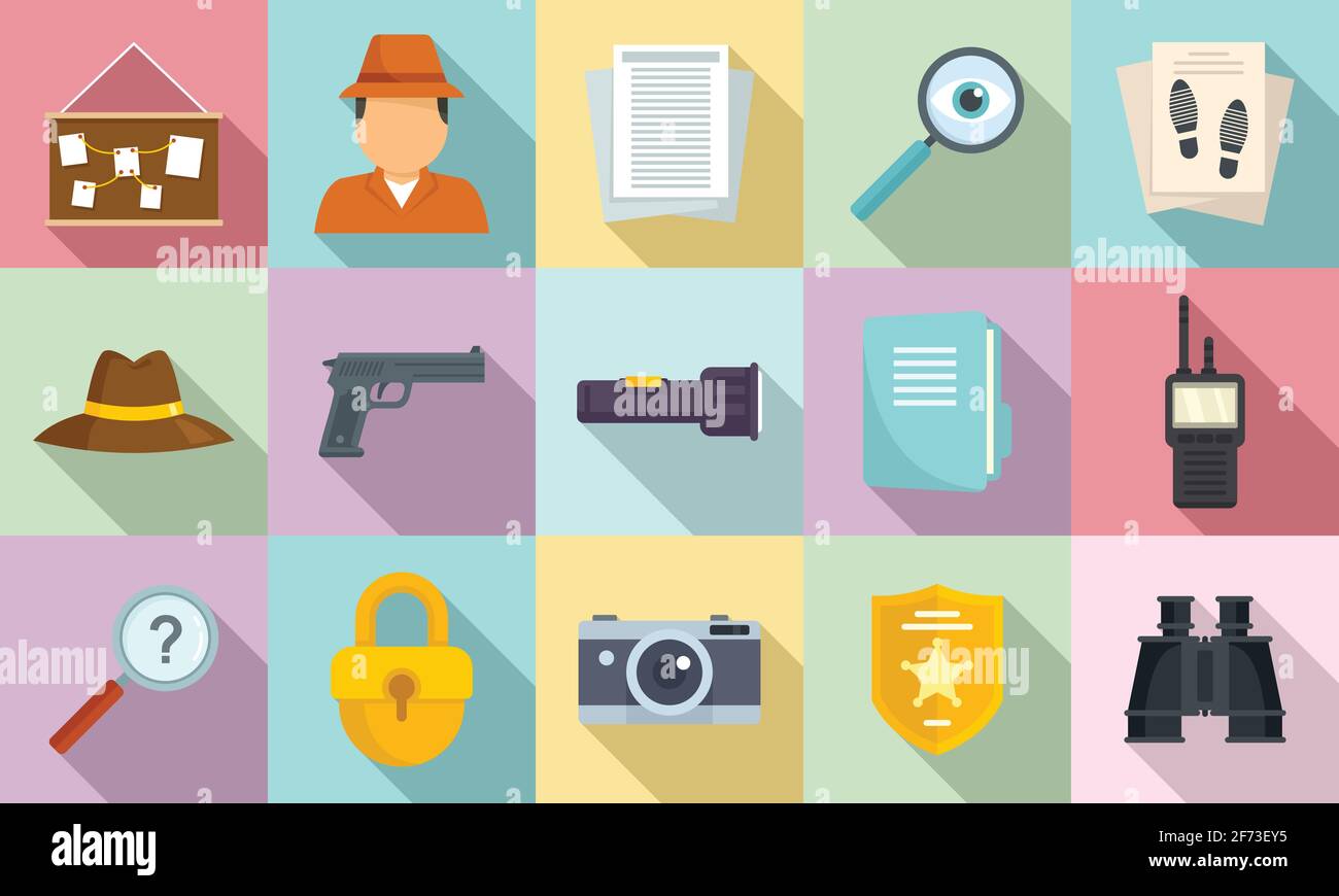 Detective and judge Stock Vector Images - Alamy