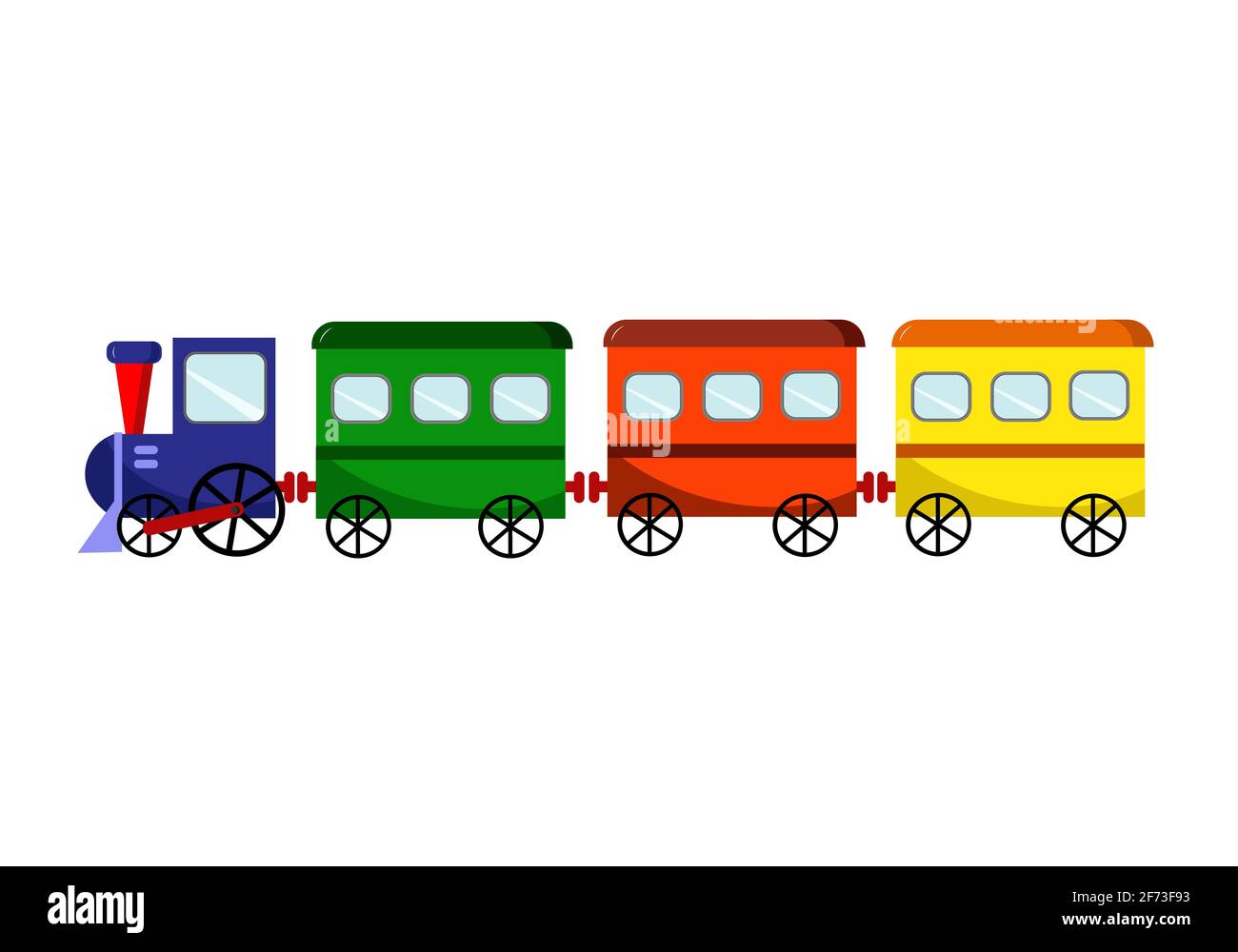 Cartoon Train Carriages
