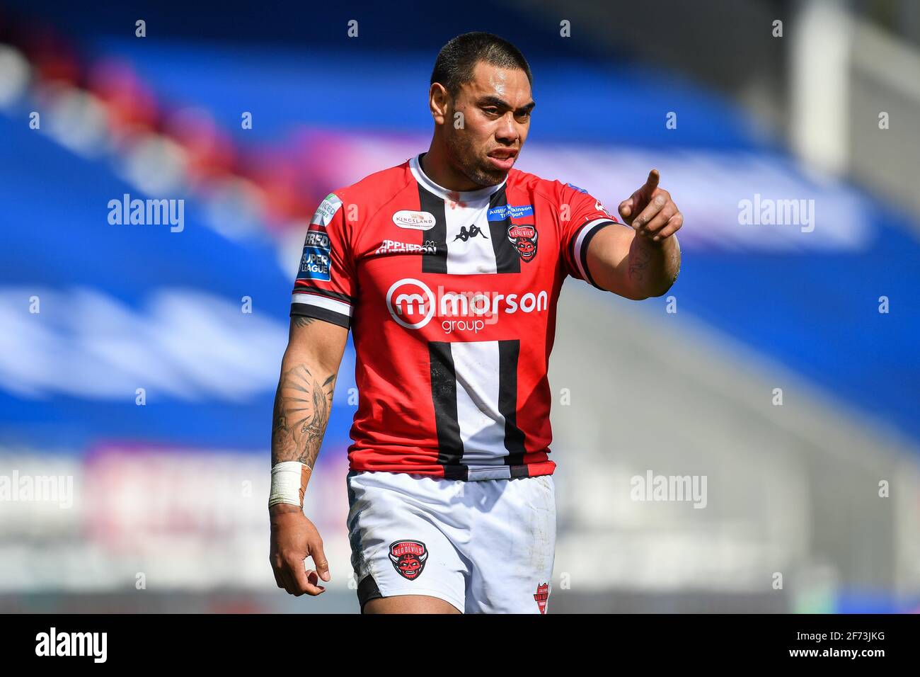 Salford red devils rugby team hi-res stock photography and images - Alamy