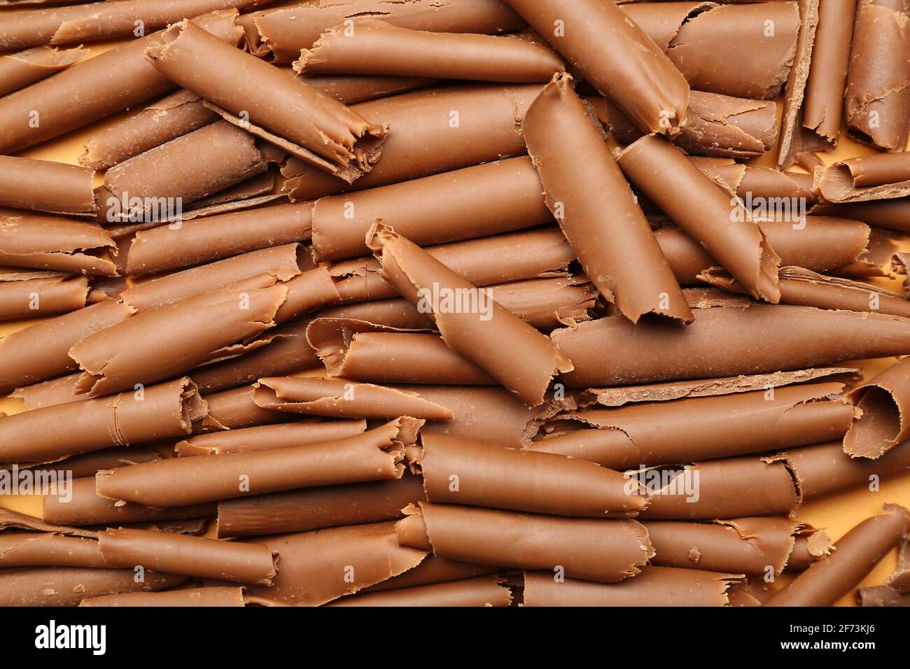 Chocolate curls texture hi-res stock photography and images - Alamy
