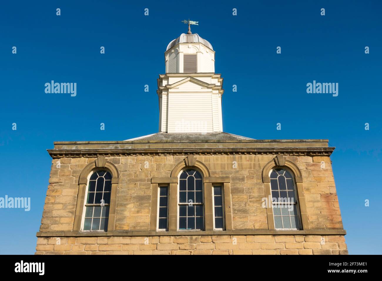 The old town hall building in South Shields marketplace, north east ...
