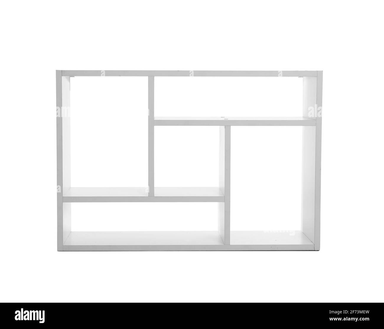 Modern empty shelf on Cut Out Stock Images & Pictures - Alamy