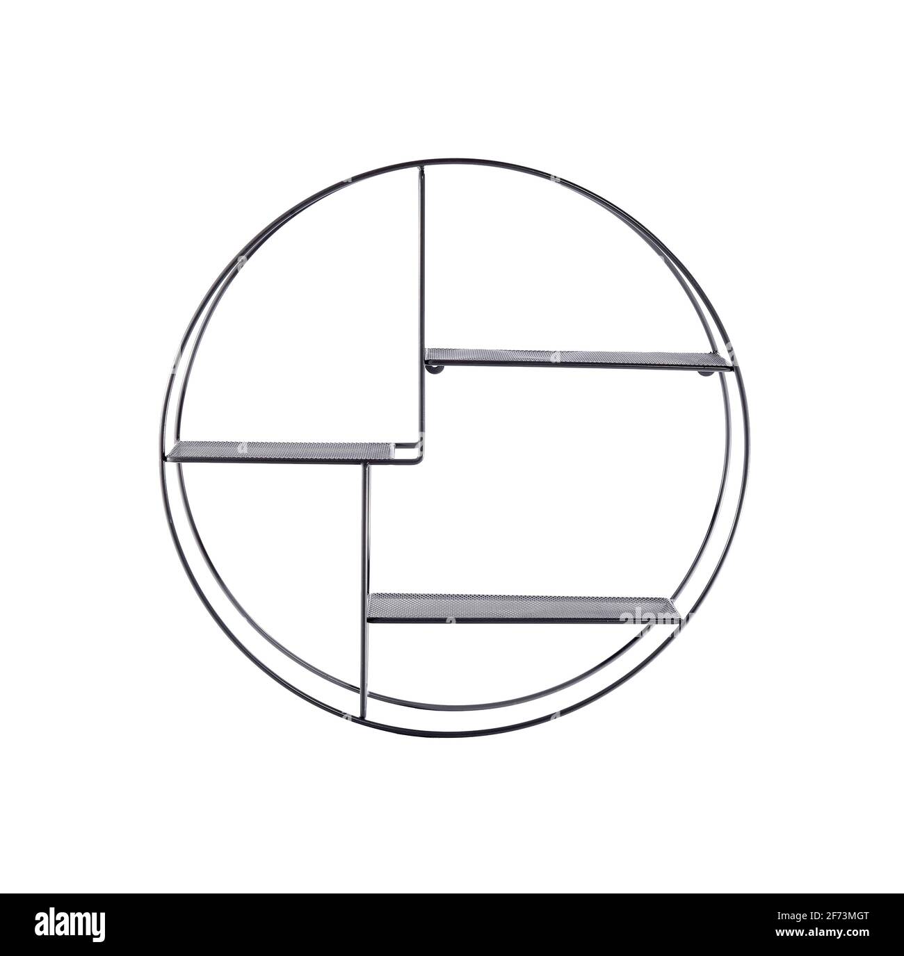 Modern empty shelf on Cut Out Stock Images & Pictures - Alamy