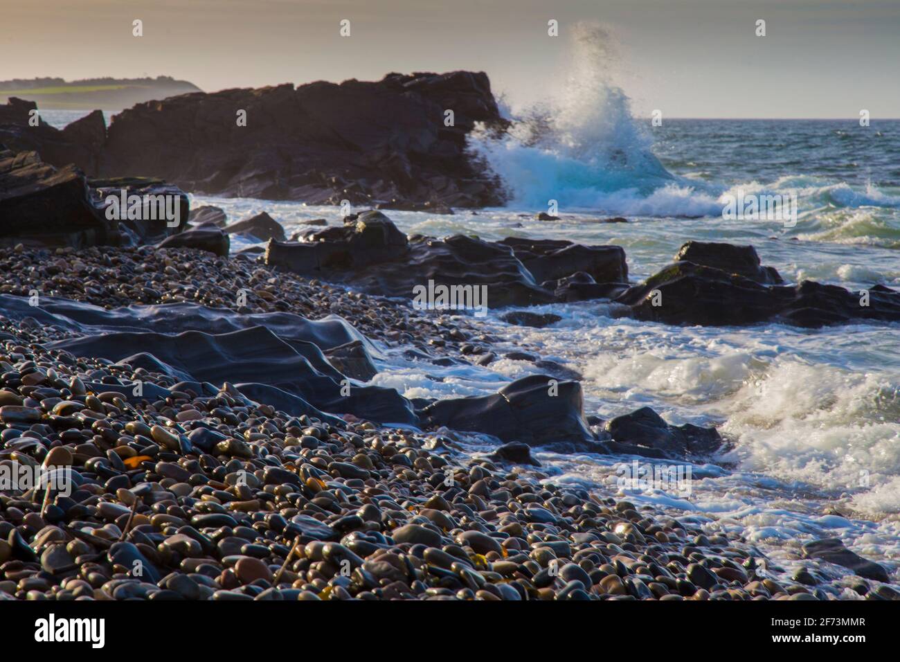 banff scotland shore Stock Photo - Alamy