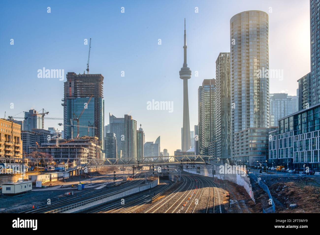 Buildings in Toronto city, Canada Stock Photo - Alamy