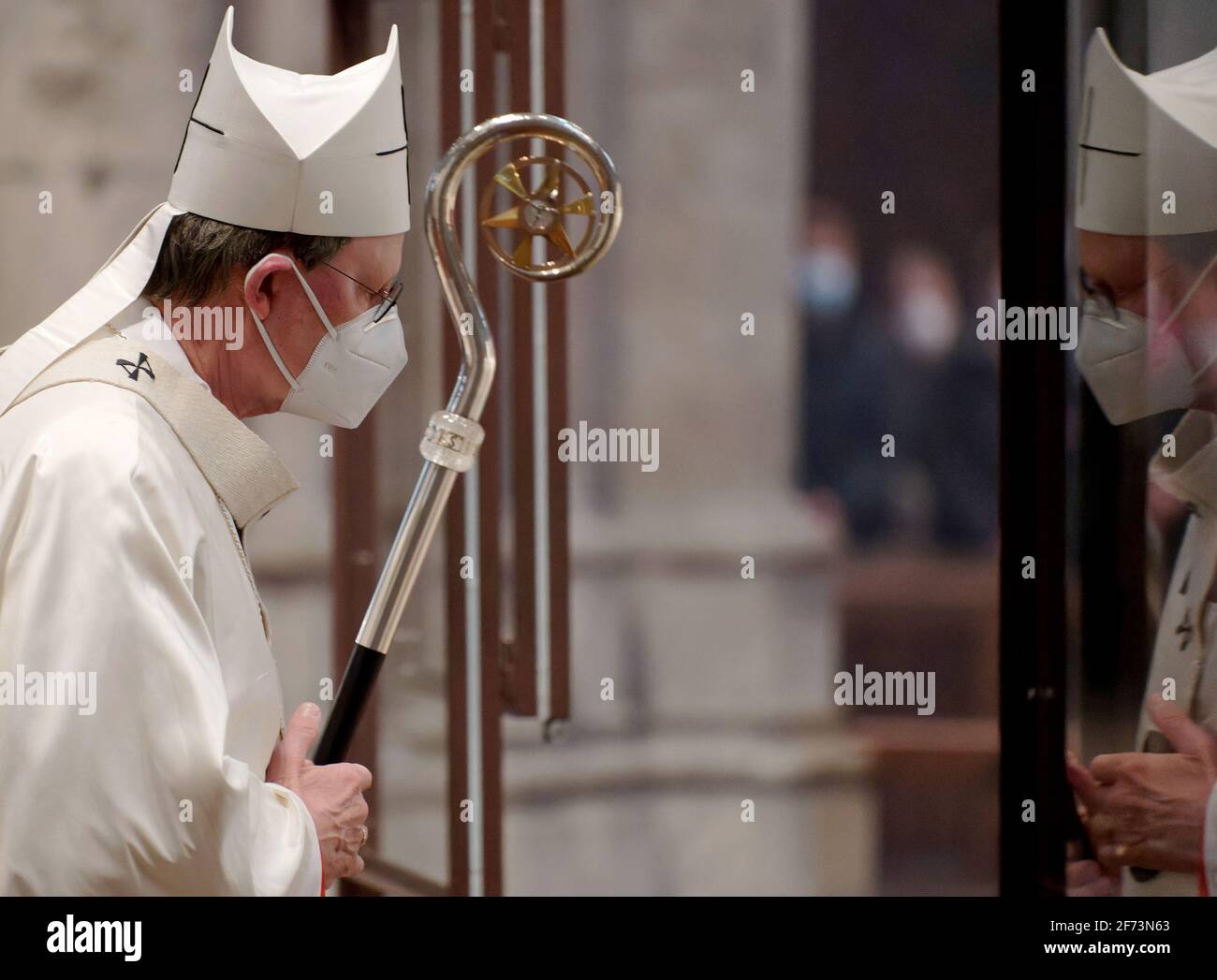 Pope Staff Pine Cone