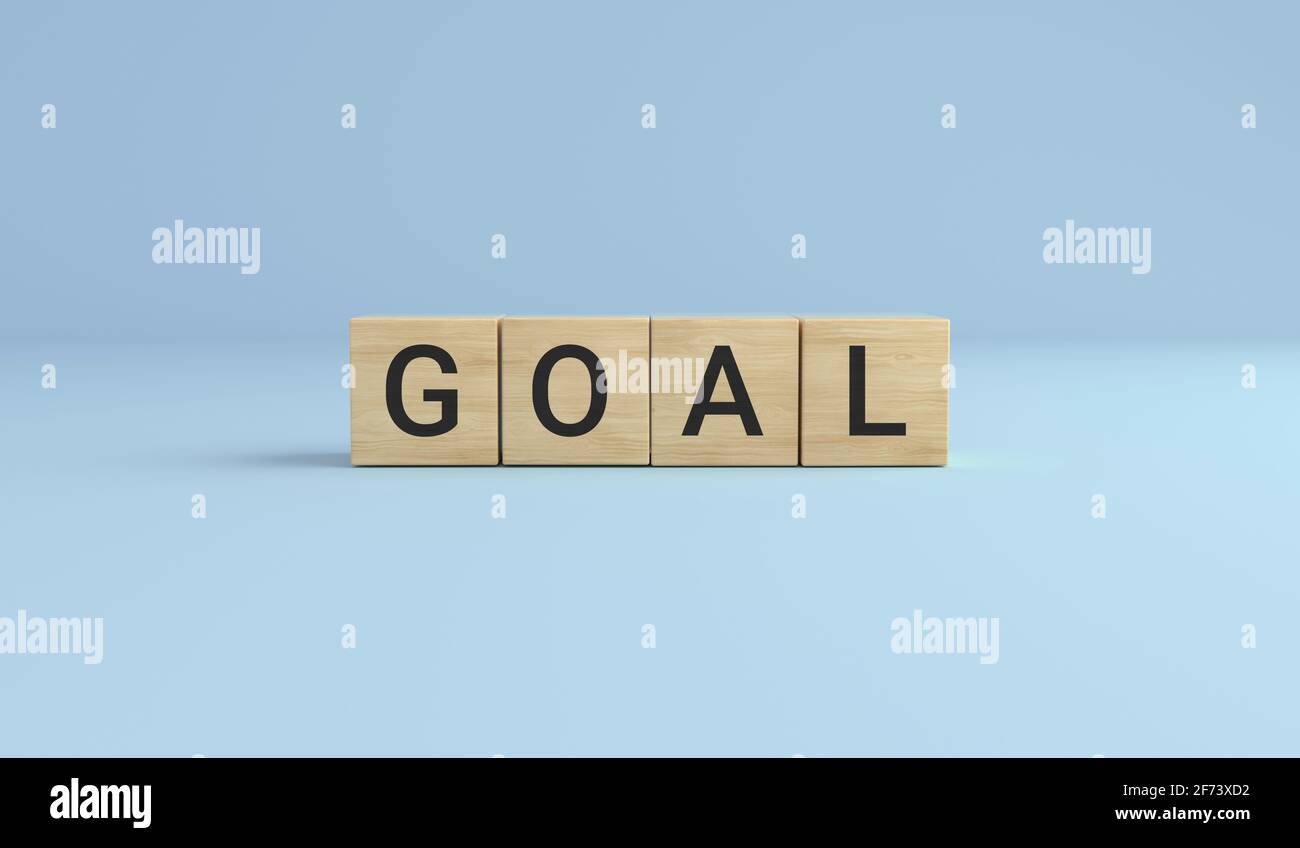 Goal word hi-res stock photography and images - Alamy