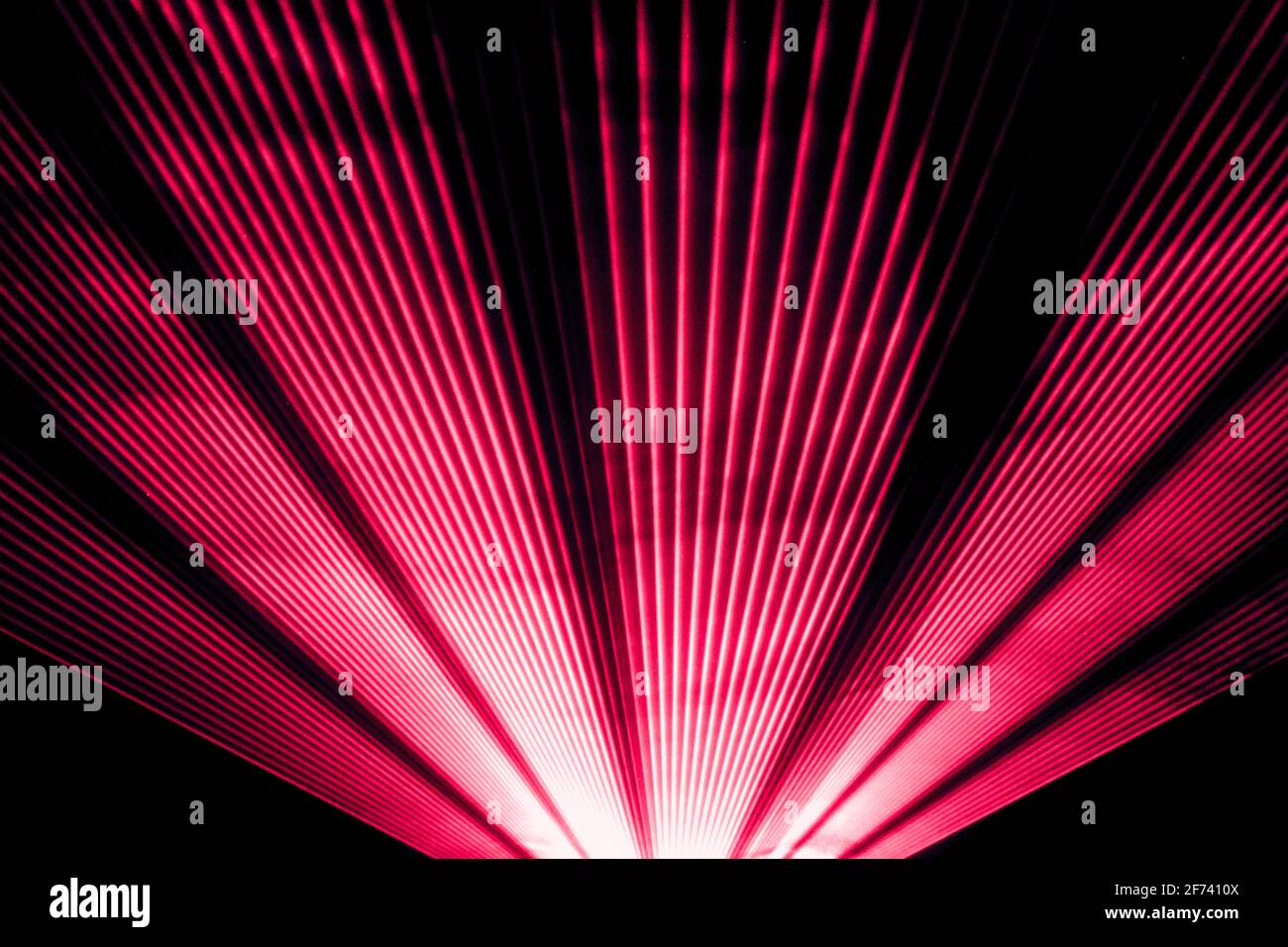 Red laser show nightlife club stage and shining sparkling rays. Luxury ...