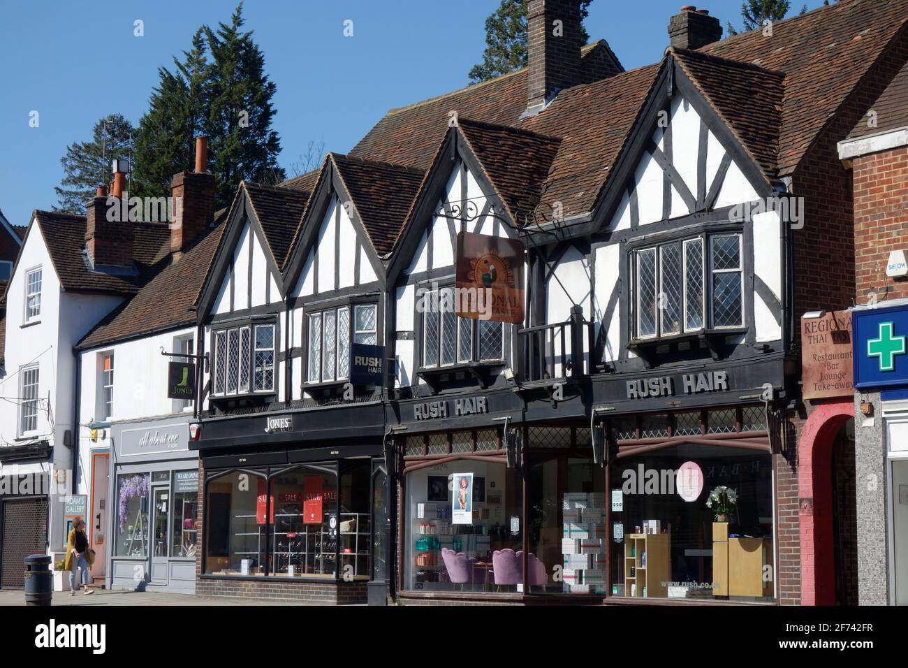 Reigate Town Centre High Resolution Stock Photography and Images - Alamy