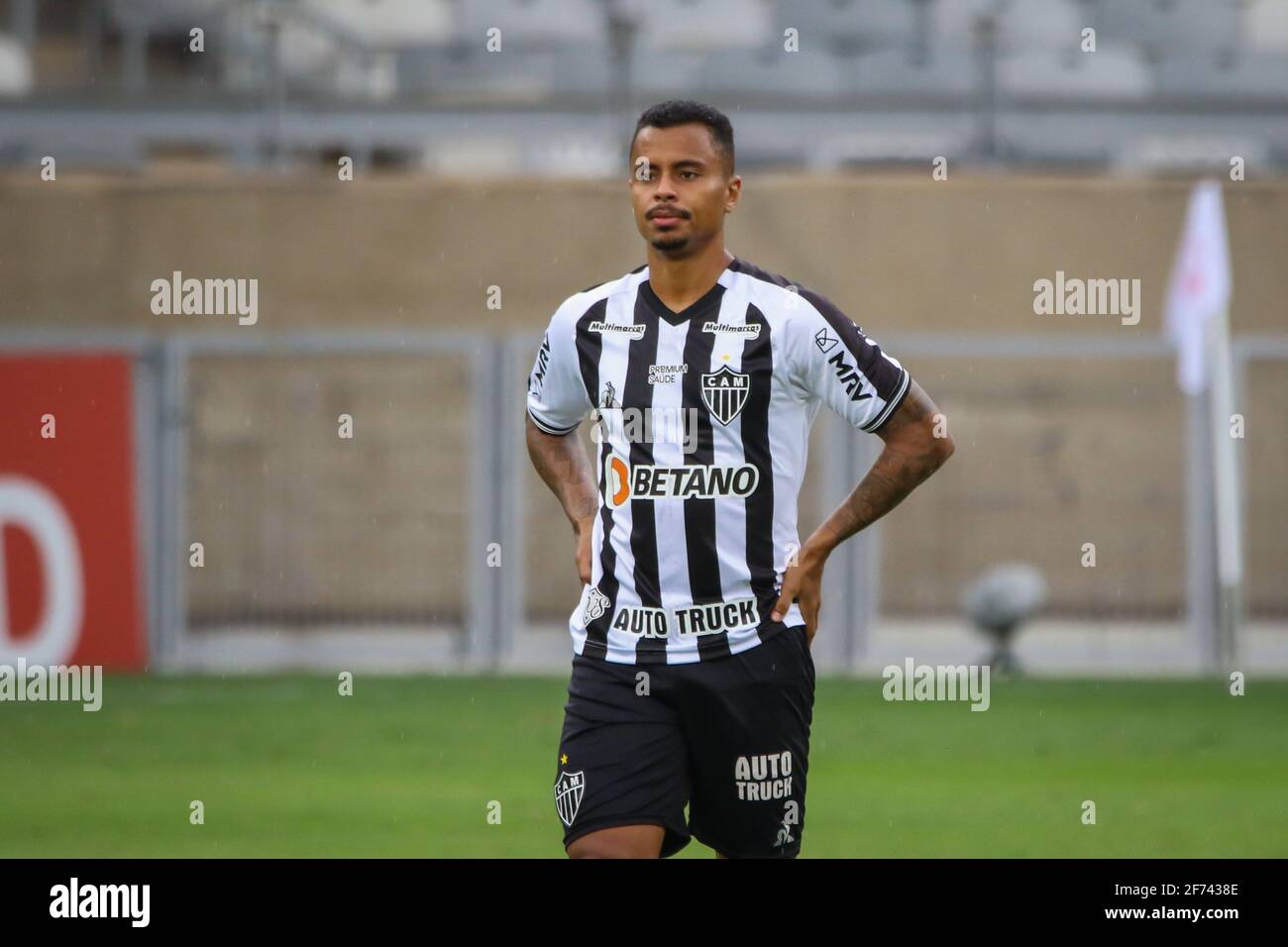 Belo Horizonte, Brazil. 04th Apr, 2021. Allan during Atlético x América ...