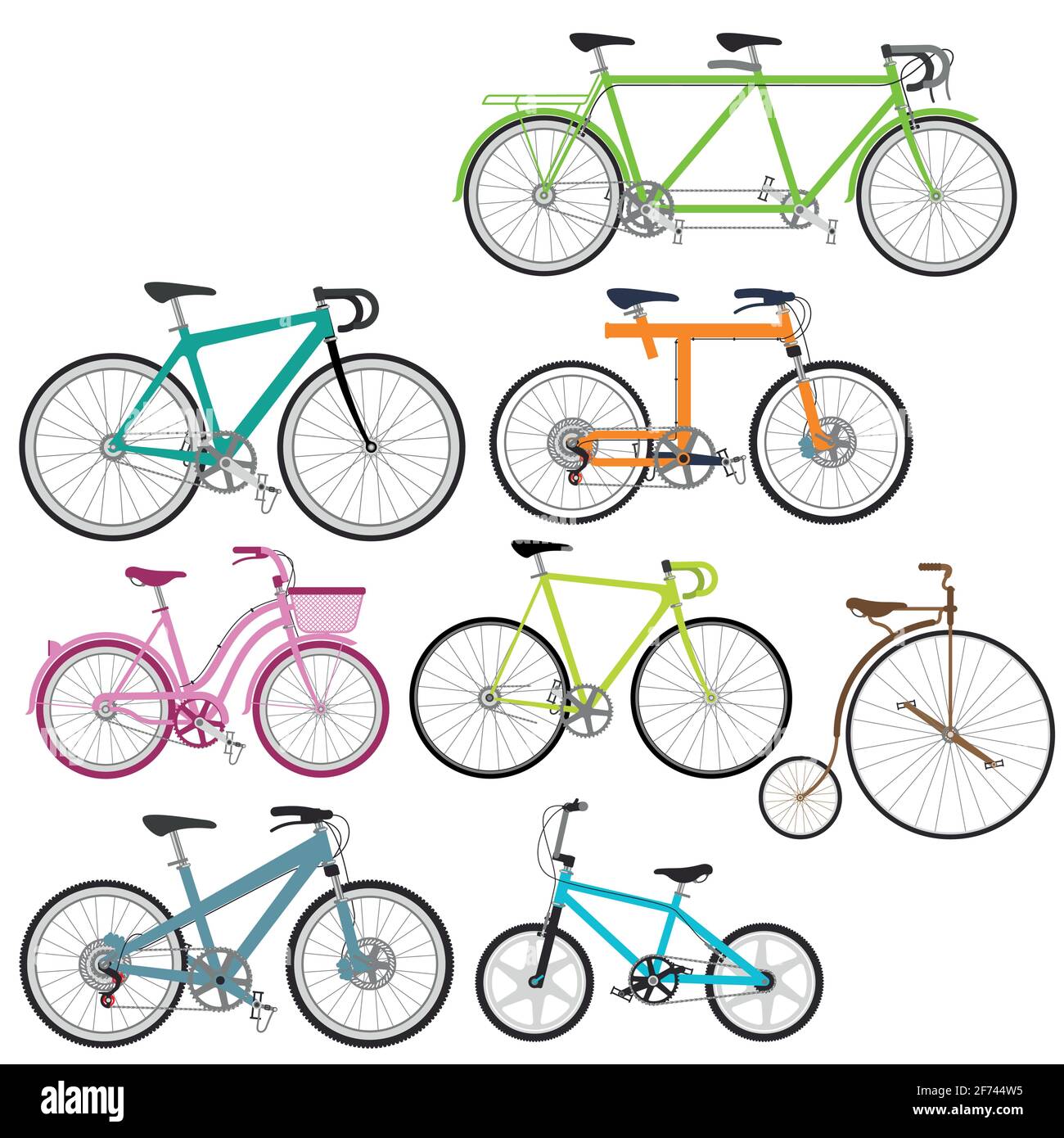 Racing bycicle Stock Vector Images - Alamy