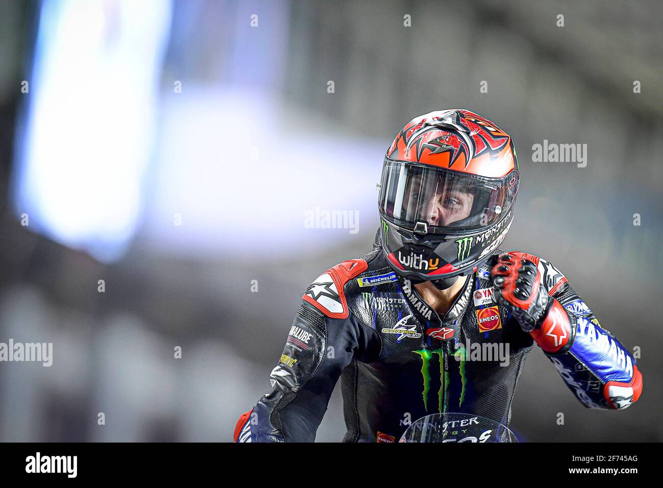 Doha, Qatar. 04th Apr, 2021. Races at MotoGP TISSOT Grand Prix of Doha ...