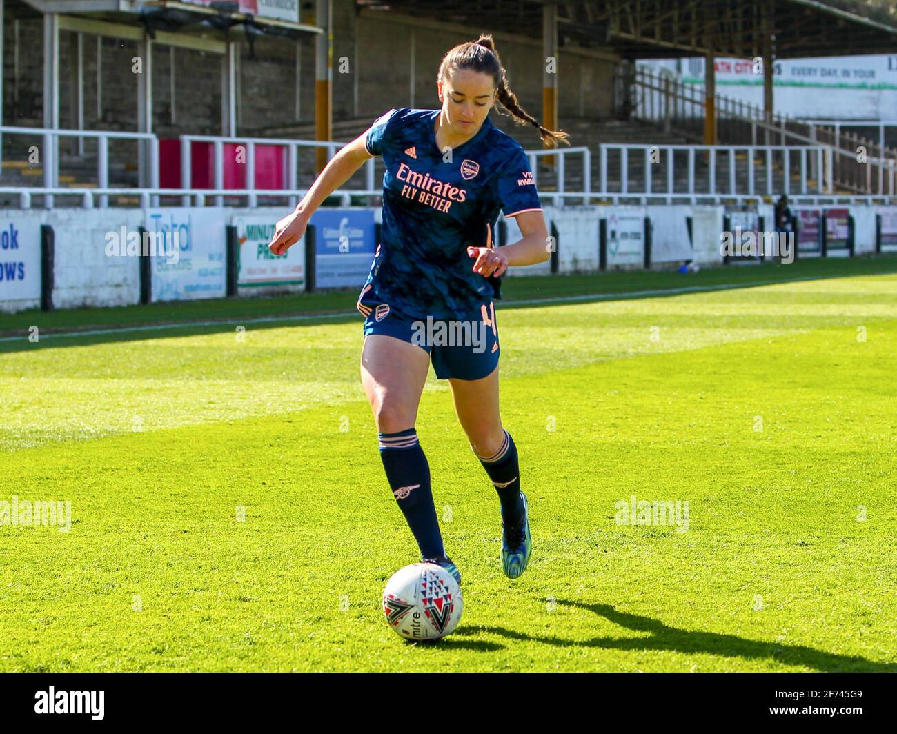 Bath, UK. 04th Apr, 2021. Anna Patten ( #4 Arsenal) during the Barclays ...