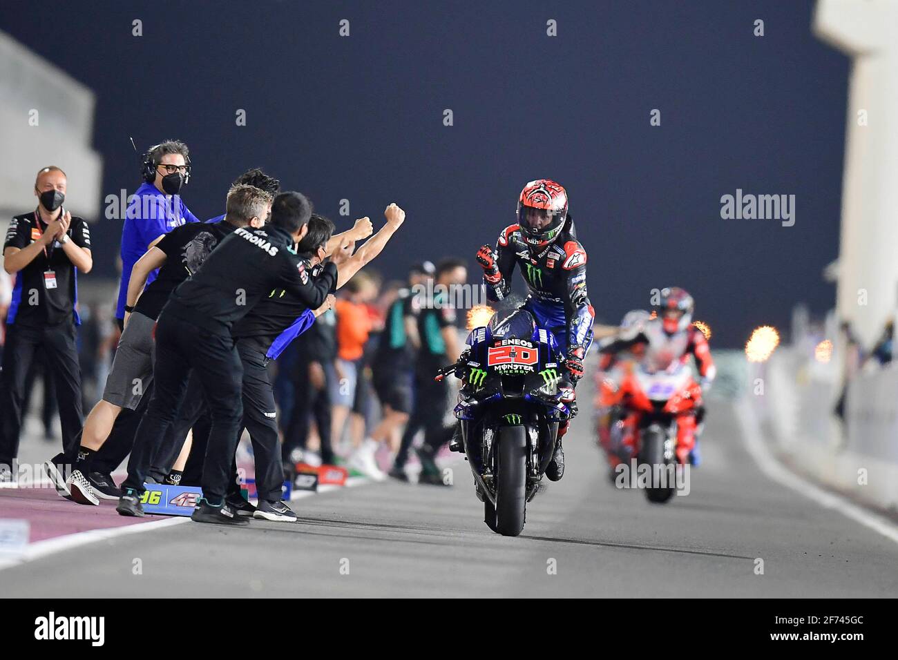 Doha, Qatar. 04th Apr, 2021. Races at MotoGP TISSOT Grand Prix of Doha ...