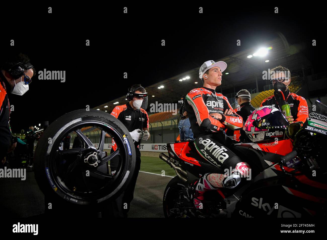 Doha, Qatar. 04th Apr, 2021. Races at MotoGP TISSOT Grand Prix of Doha ...