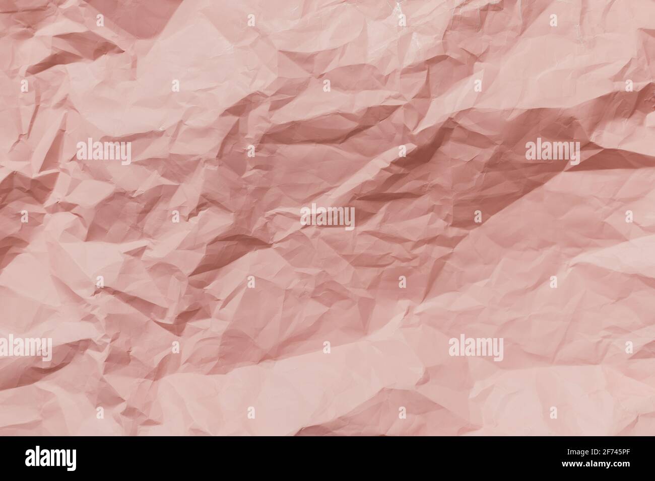 Pink paper crumpled texture Stock Photo - Alamy