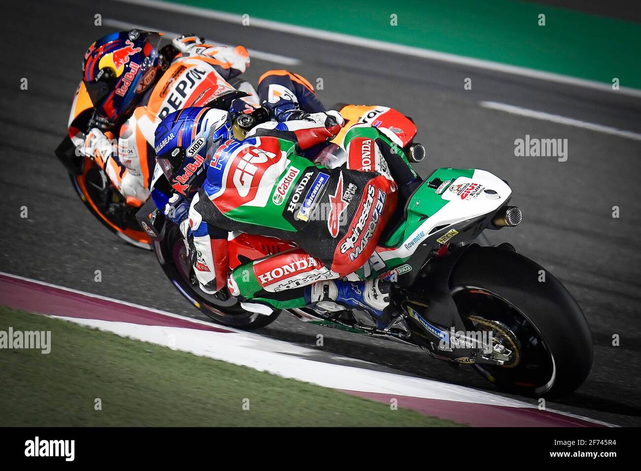 Doha, Qatar. 04th Apr, 2021. Races at MotoGP TISSOT Grand Prix of Doha ...