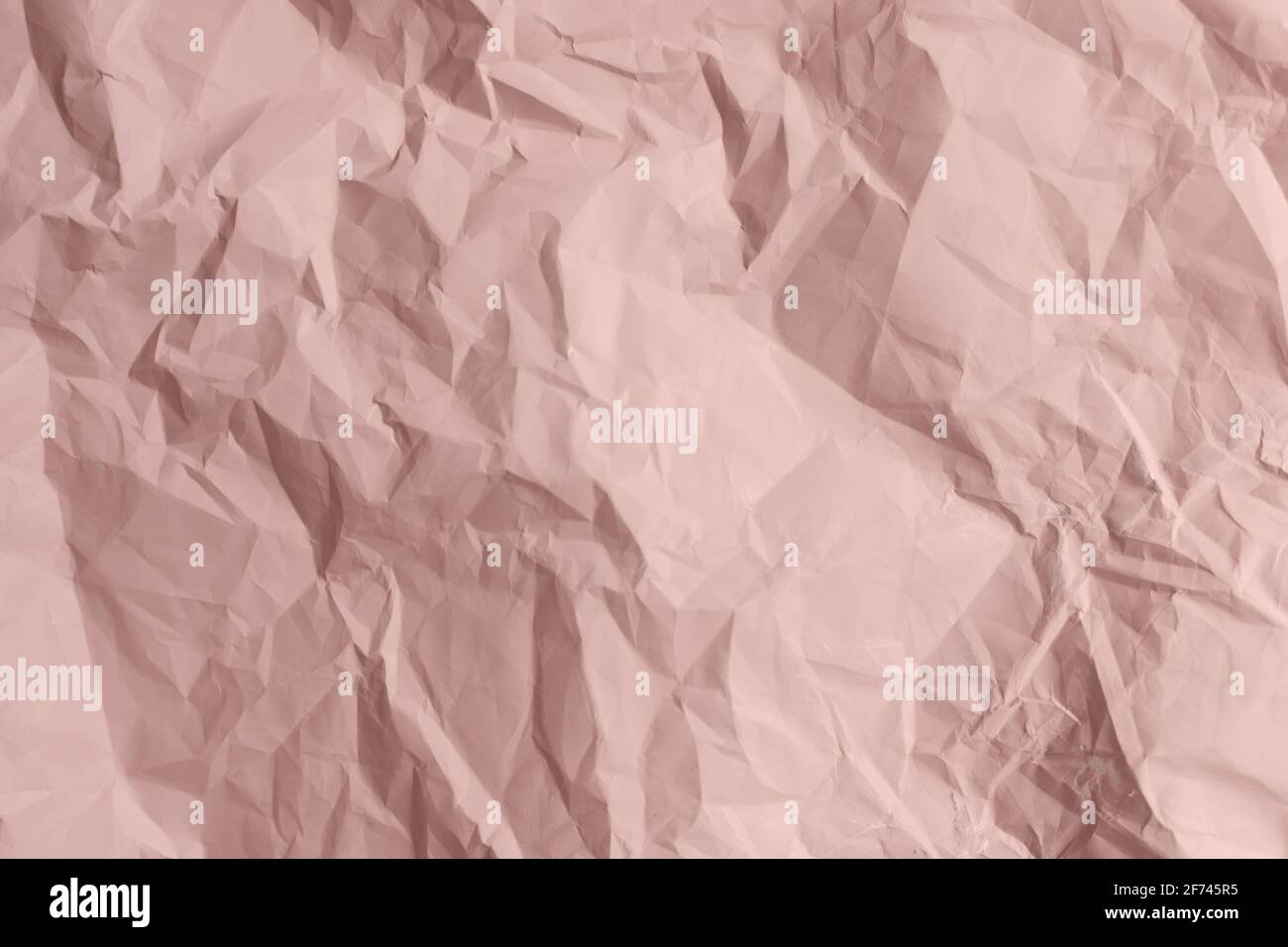 Pink paper crumpled texture Stock Photo - Alamy