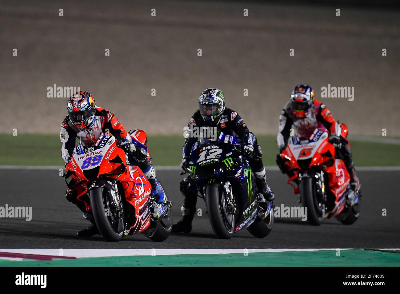 Doha, Qatar. 04th Apr, 2021. Races at MotoGP TISSOT Grand Prix of Doha ...