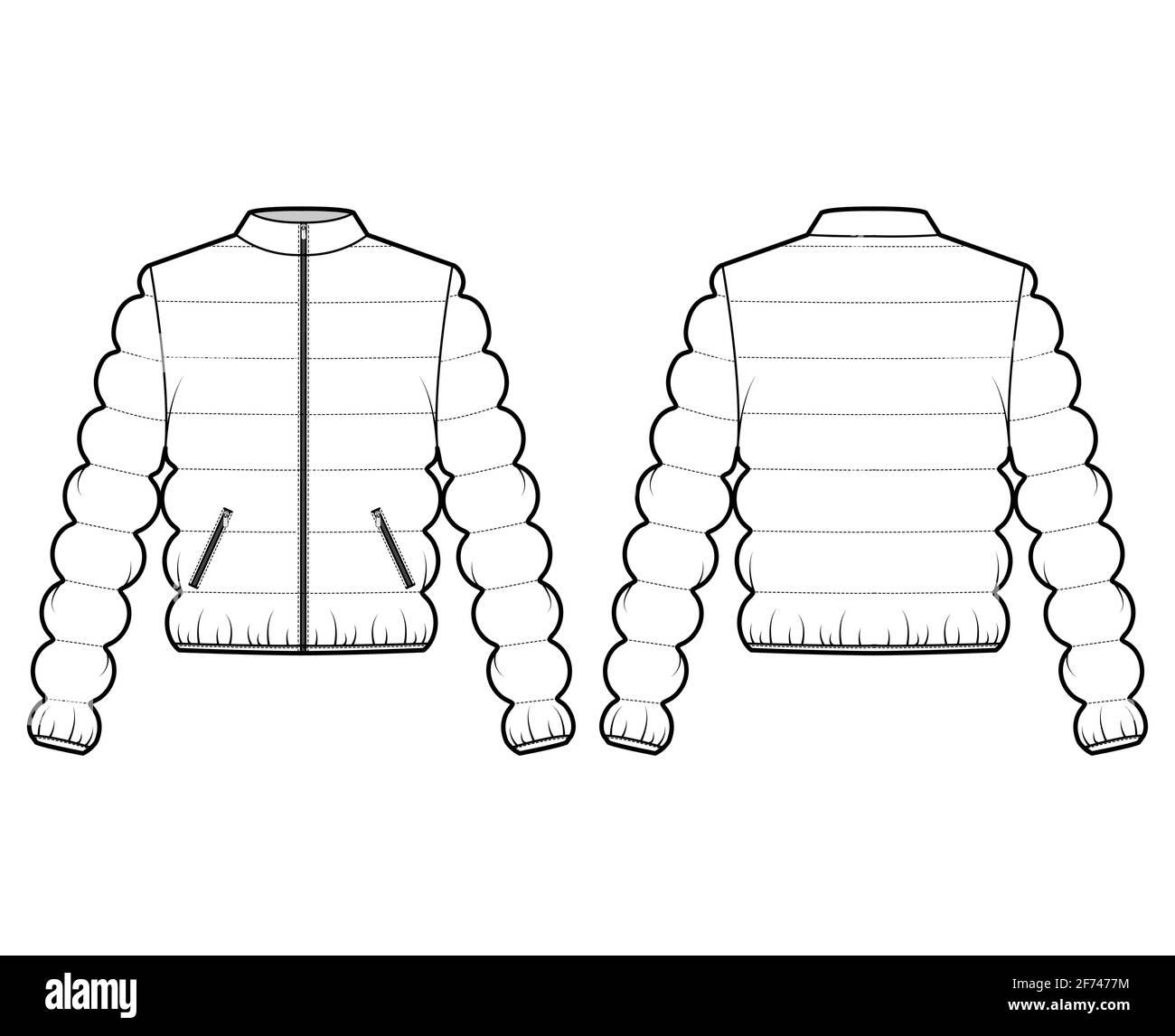Zipped Top Stock Vector Images Alamy