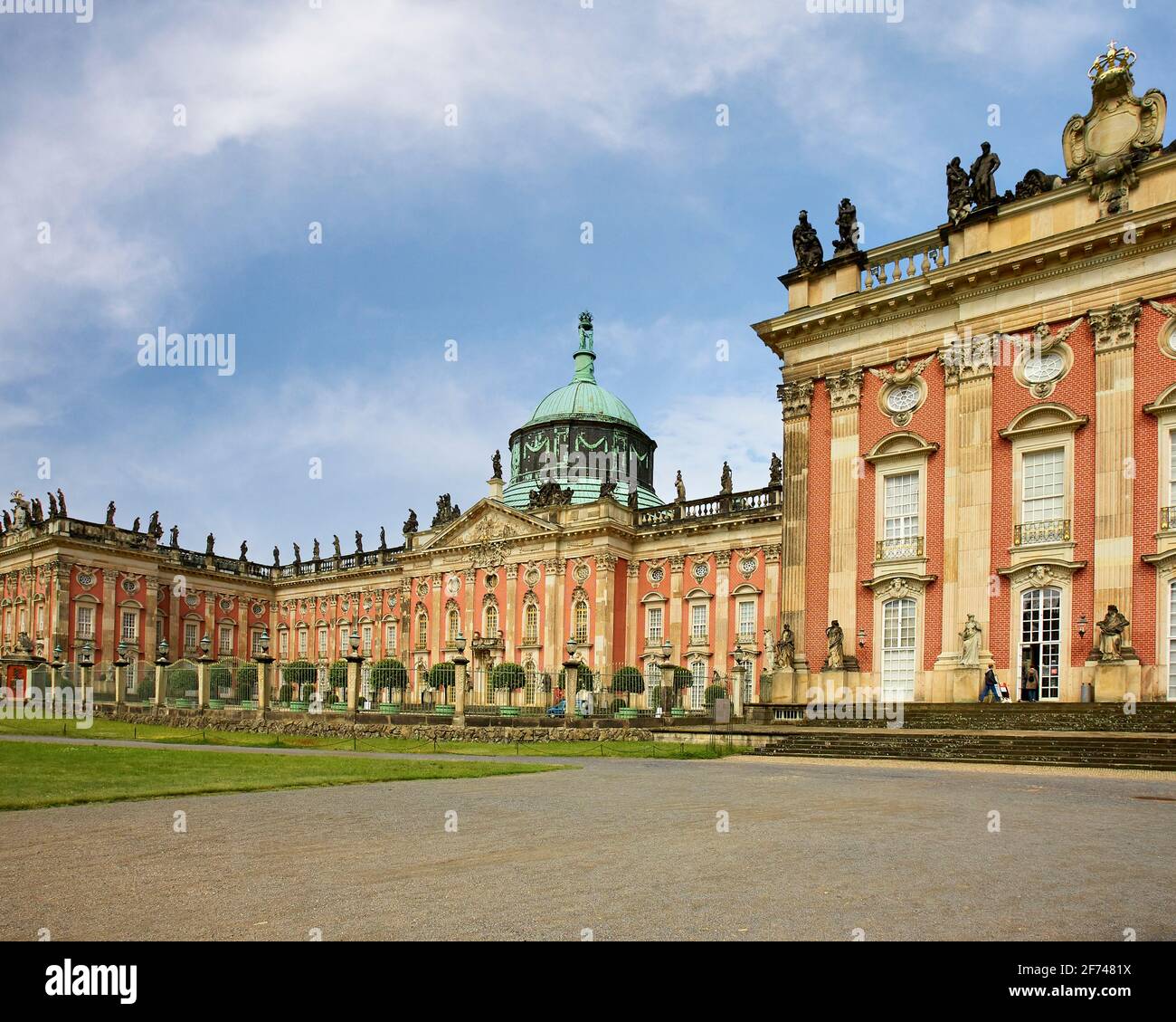 Frederick the Great’s palace from the 18th's century Stock Photo - Alamy