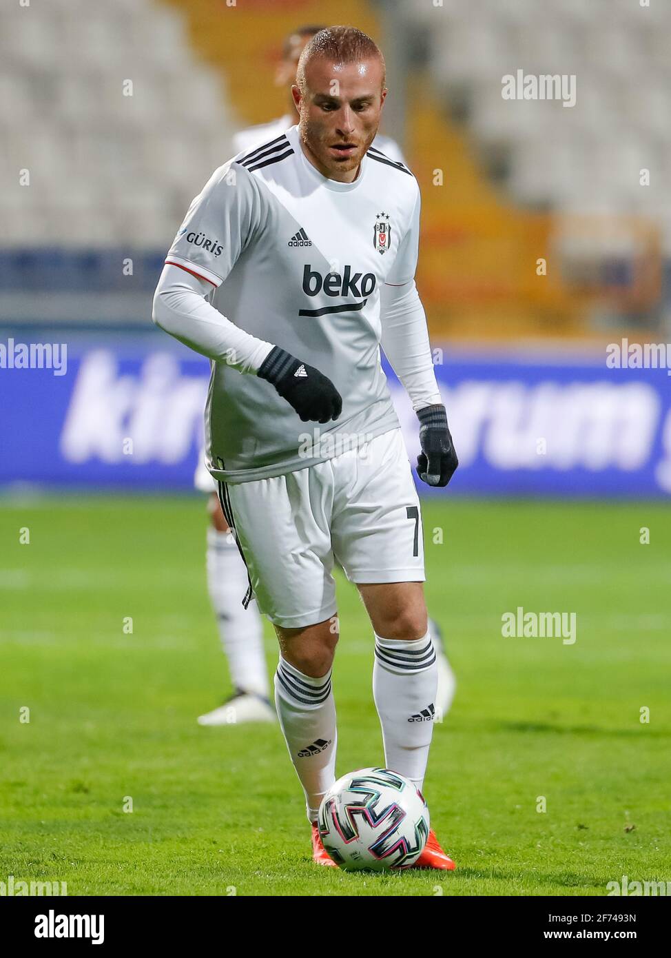 ISTANBUL, TURKEY - APRIL 4: Gokhan Tore of Besiktas during the Super ...