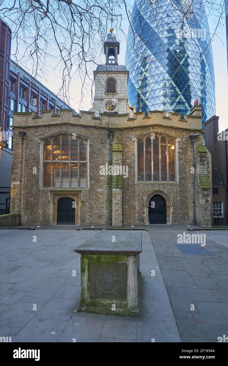 St helen bishopgate hi-res stock photography and images - Alamy