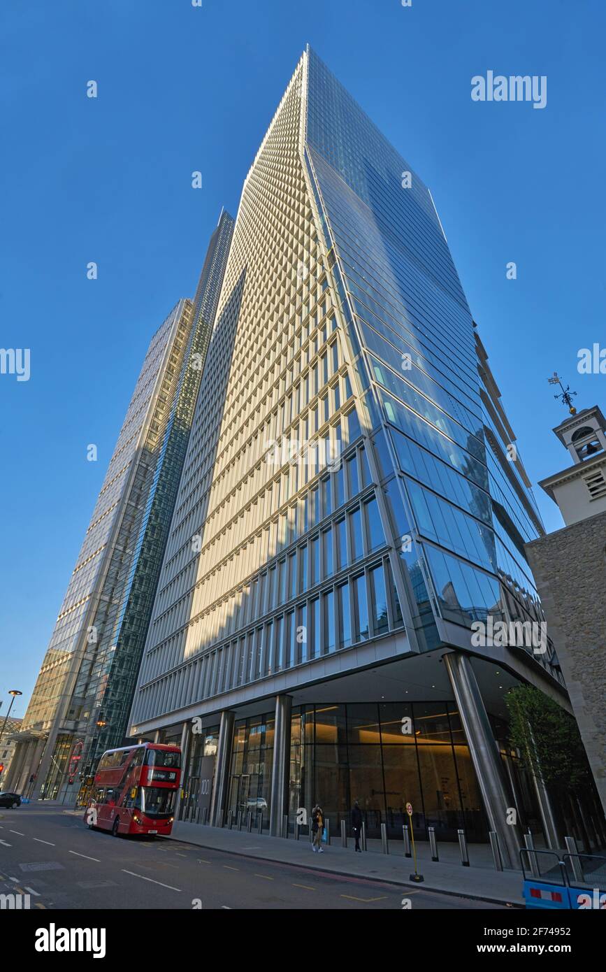 100 bishopsgate city of London Stock Photo - Alamy