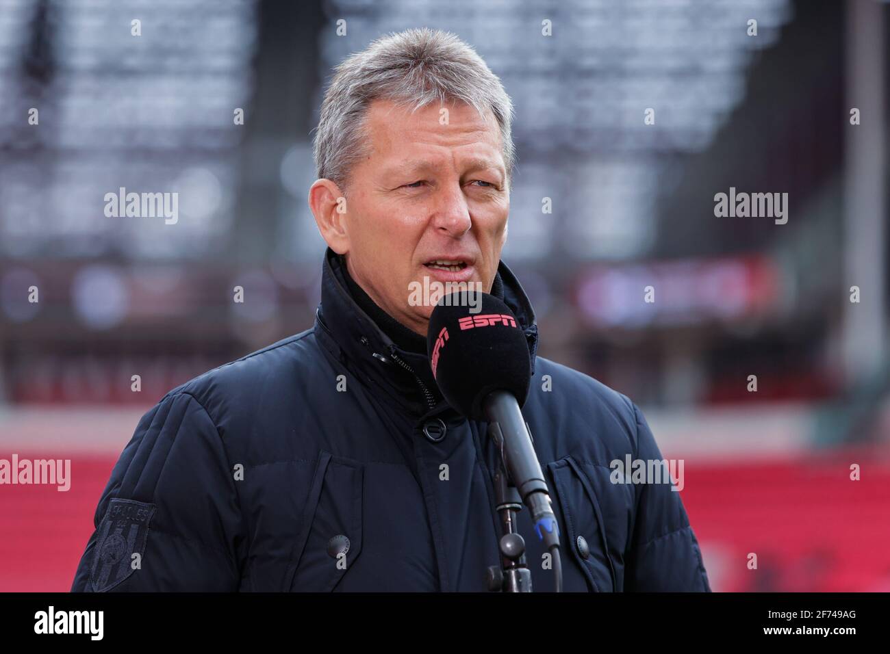 EINDHOVEN, NETHERLANDS - APRIL 4: coach Frank Wormuth of Heracles ...