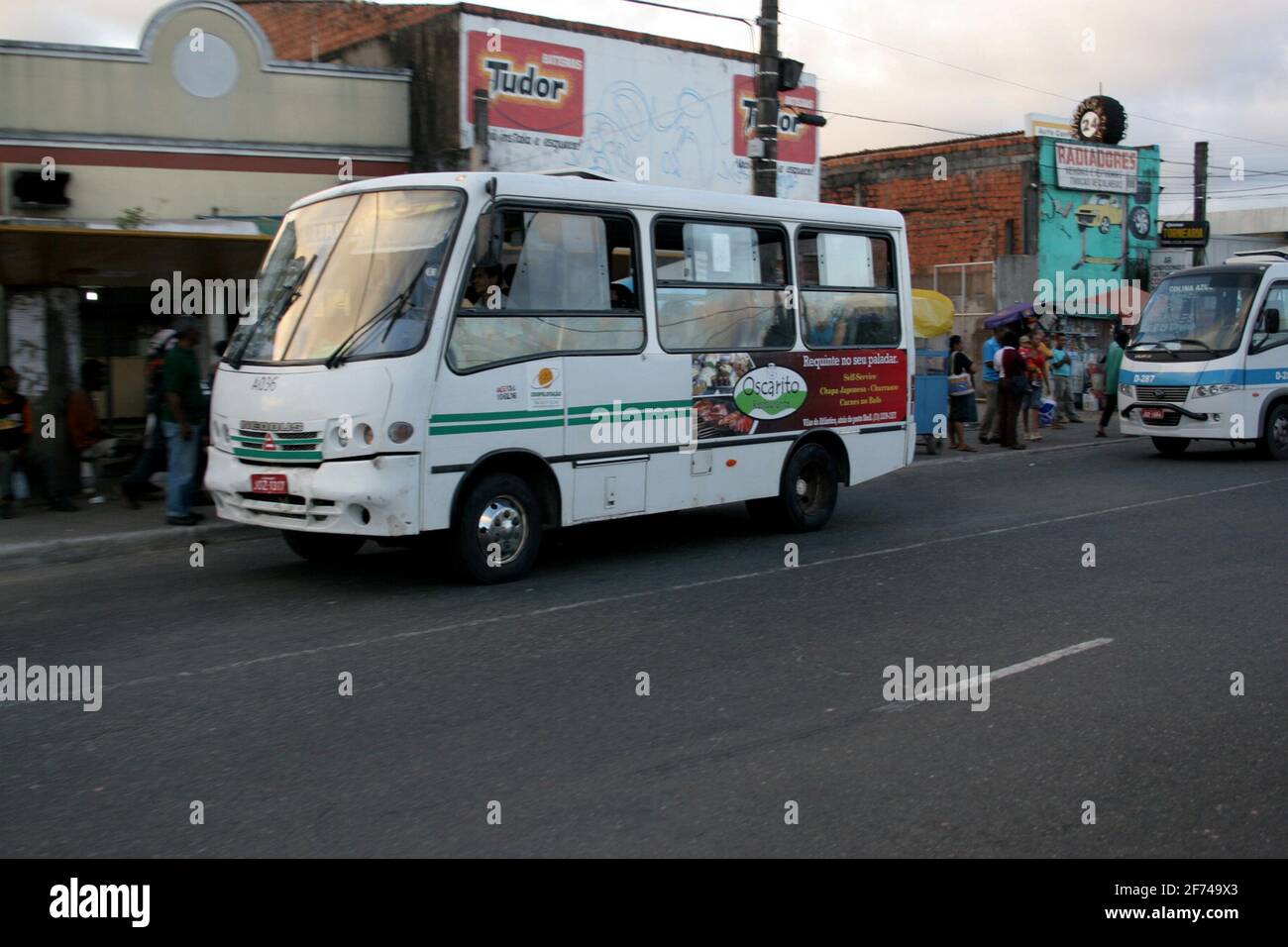 salvador, bahia / brazil - july 31, 2006: minibus of the complementary ...