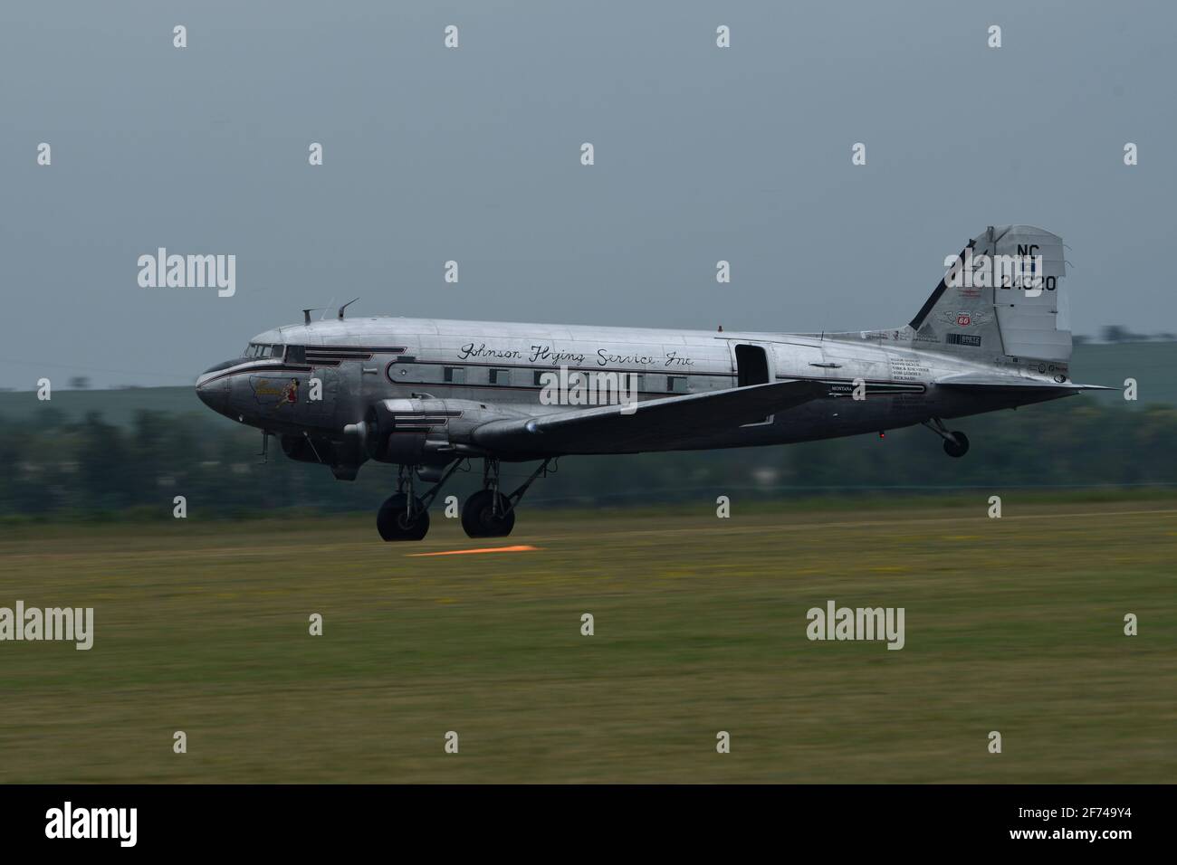 Daks over Duxford, D-Day75 Stock Photo - Alamy