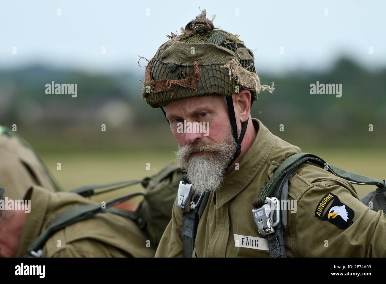 Daks over Duxford, D-Day75 Stock Photo - Alamy