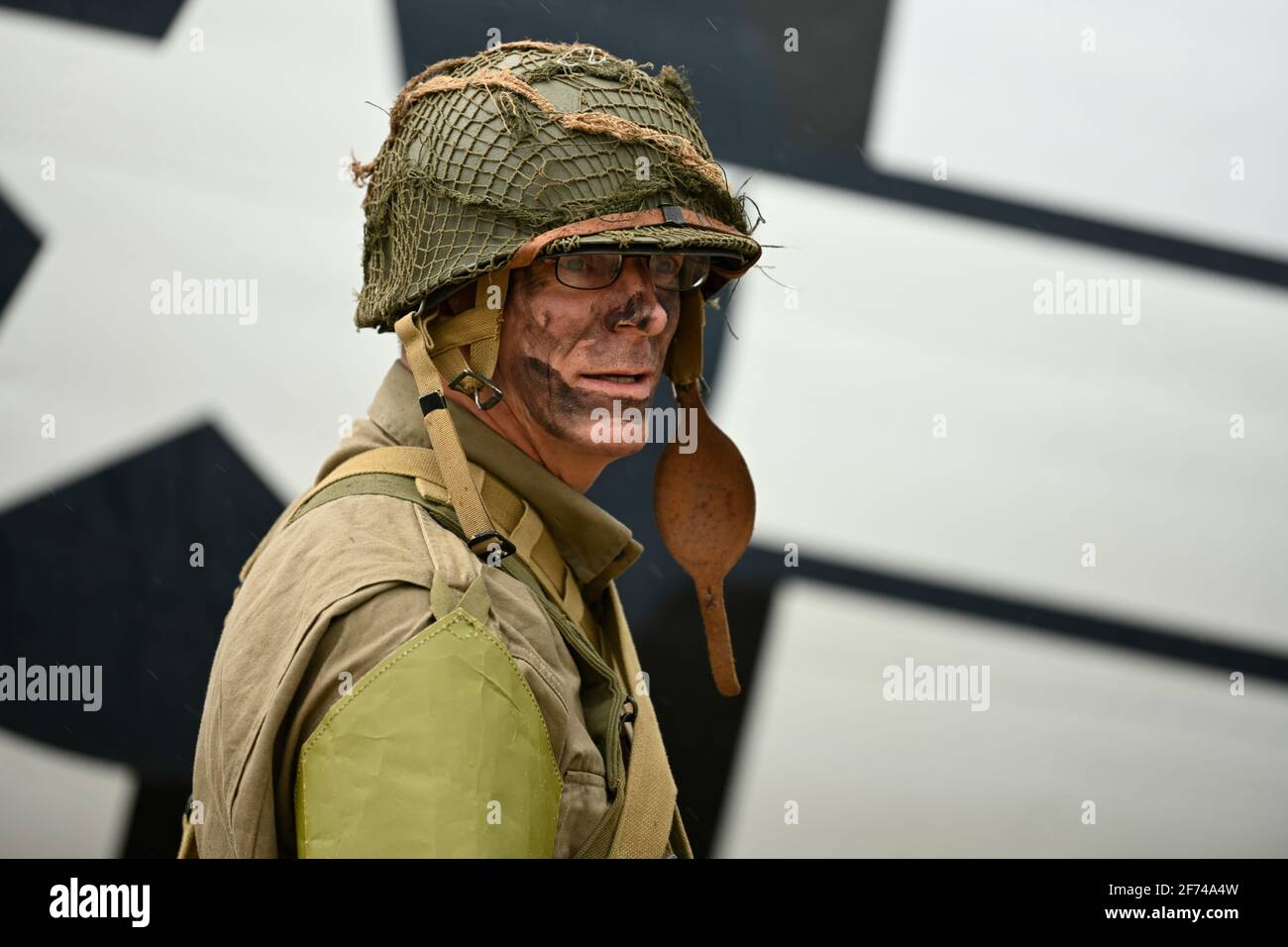 Daks over Duxford, D-Day75 Stock Photo - Alamy