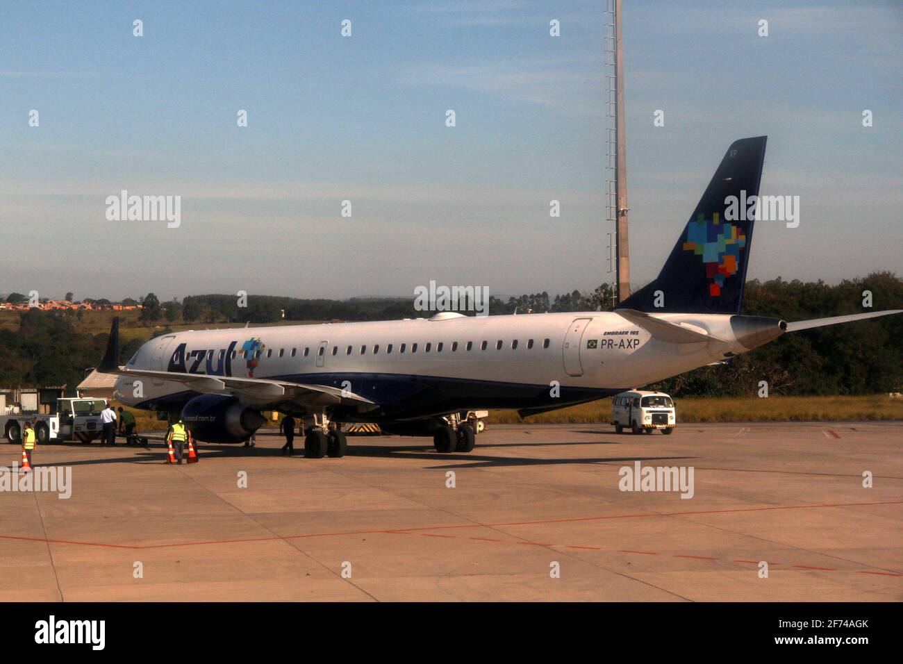 campinas, sao paulo / brazil - july 30, 2013: Azul Linhas Aereas ...