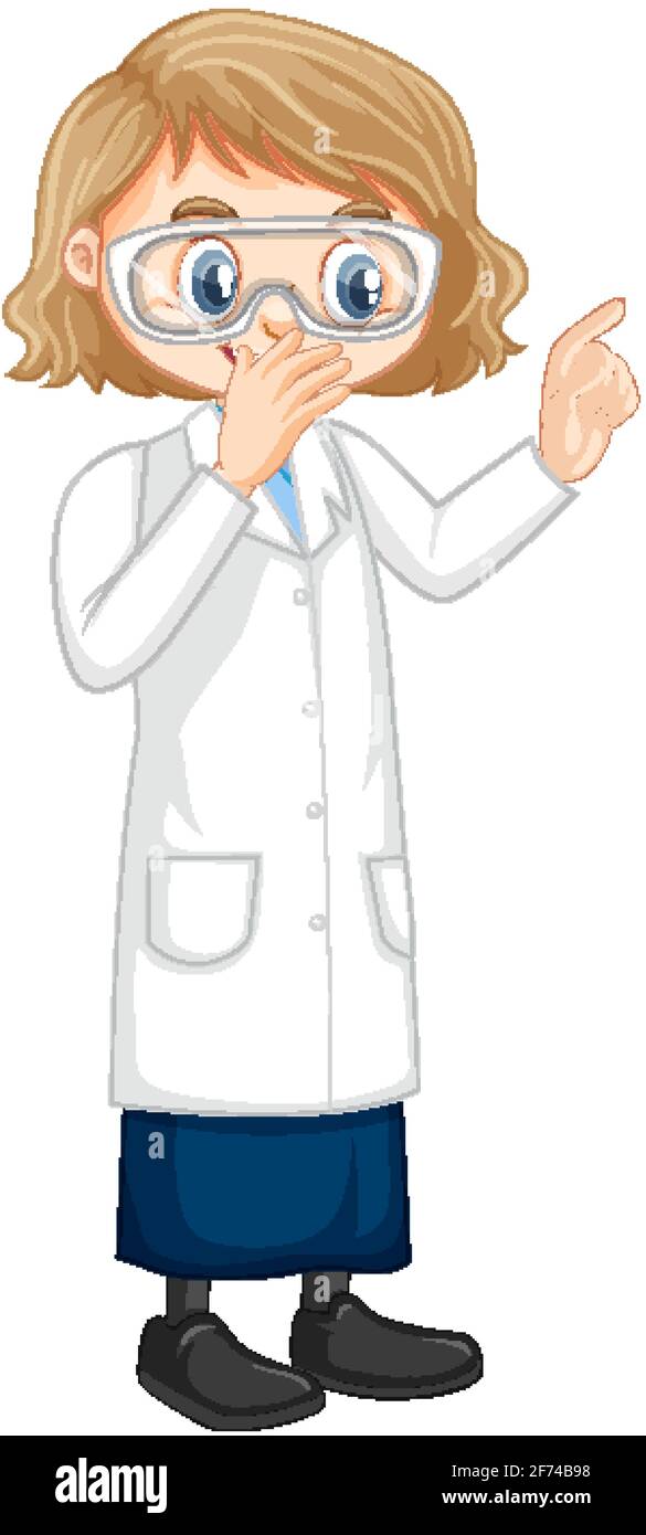 Science Lab Apron Clipart