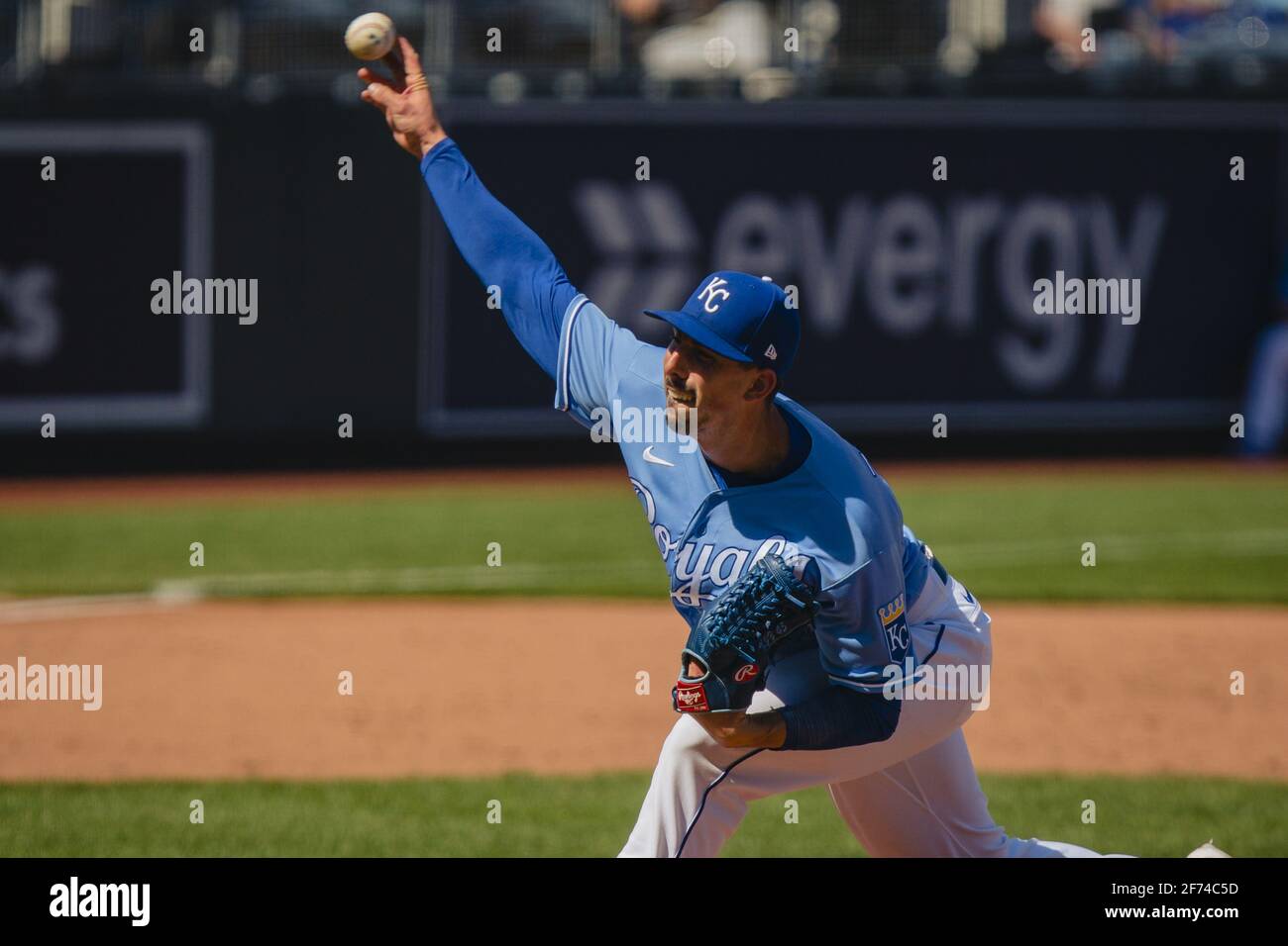 Kansas City, United States. 04th Apr, 2021. Kansas City Royals relief ...