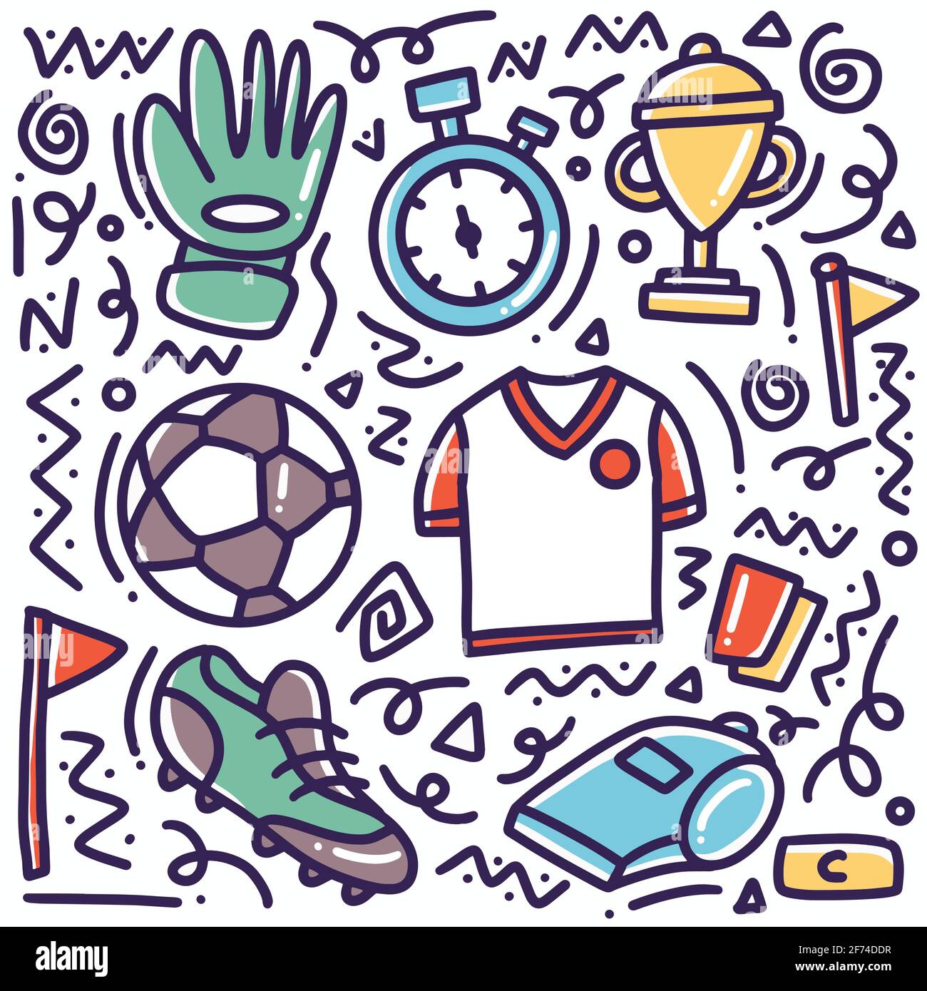 School sports field Stock Vector Images - Alamy