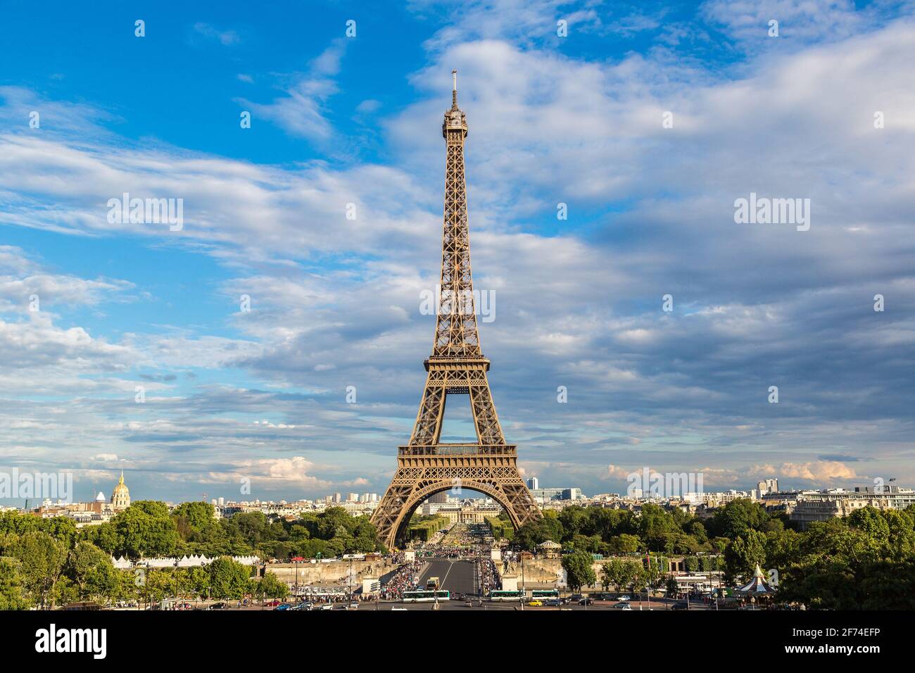 Eiffel Tower most visited monument in France and the most famous symbol ...