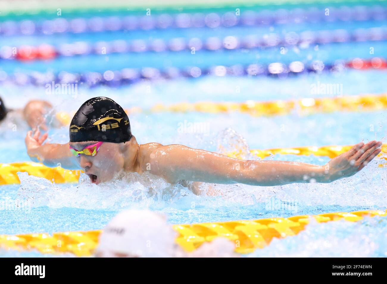Tokyo Aquatics Centre, Tokyo, Japan. 3rd Apr, 2021. Yuki Ikari, APRIL 3 ...
