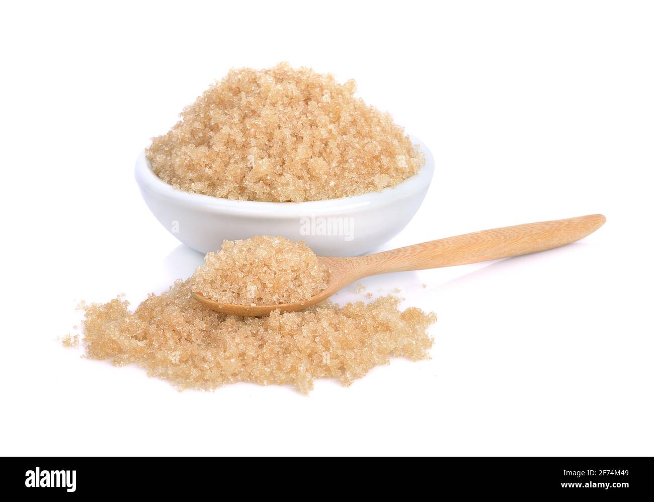 sugar on white background Stock Photo - Alamy