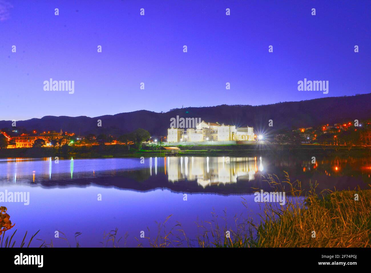 Lambari town in Minas Gerais Estate, a place famous by his mineral ...