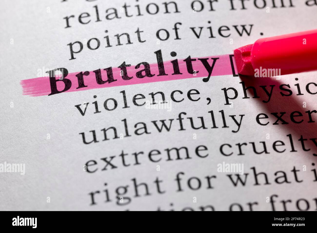 Brutality hi-res stock photography and images - Alamy