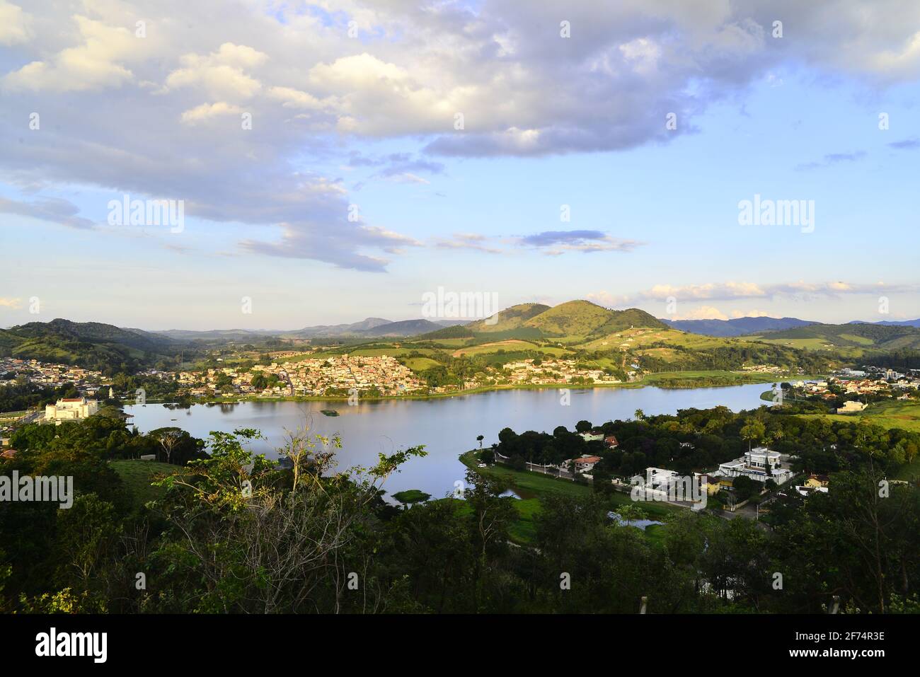 Lambari town in Minas Gerais Estate, a place famous by his mineral ...