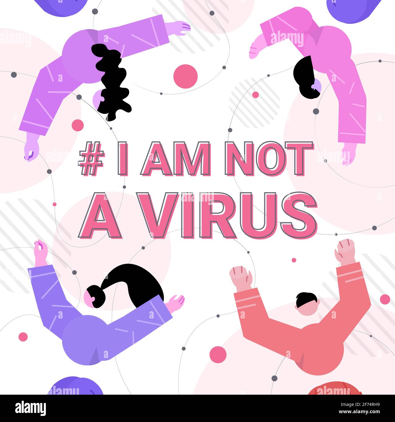 Anti racism cartoon hi-res stock photography and images - Alamy