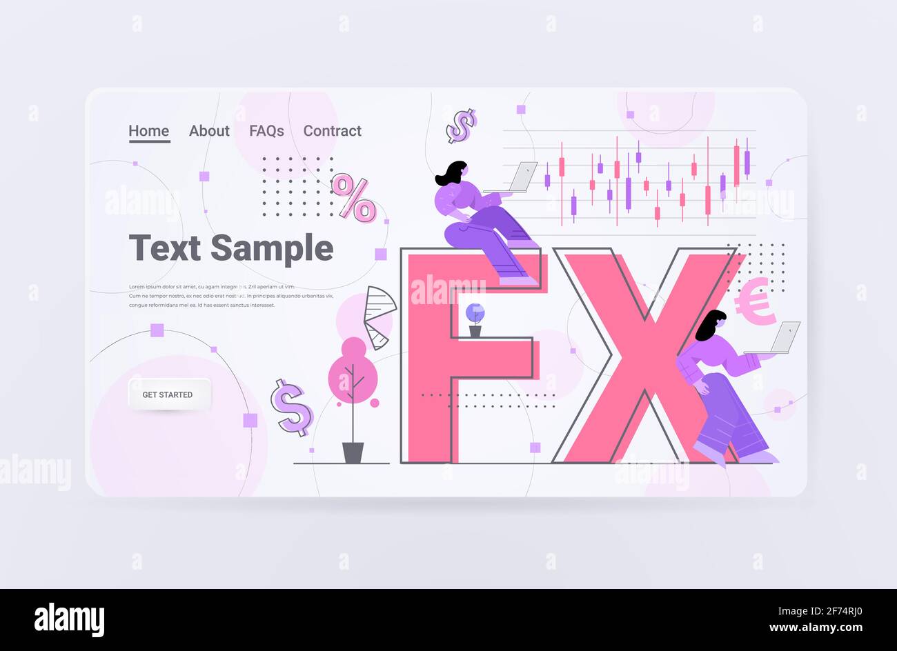 Businessperson broker Stock Vector Images - Alamy