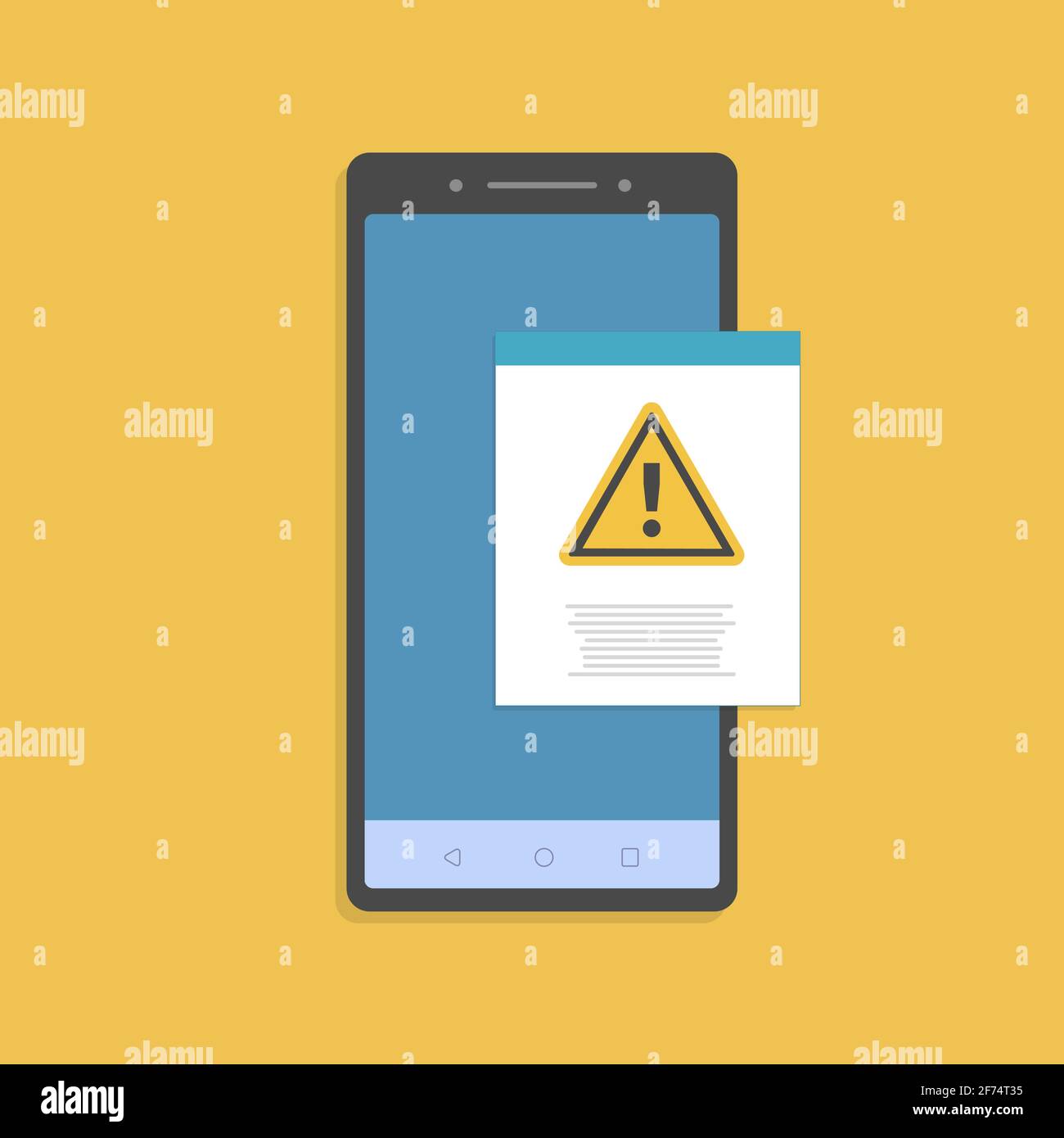 Warning Graphic Content Stock Vector Images - Alamy