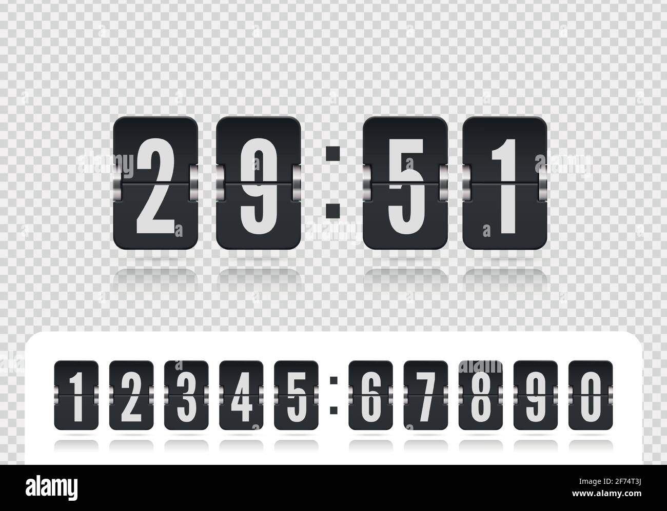 Number Counter Vector