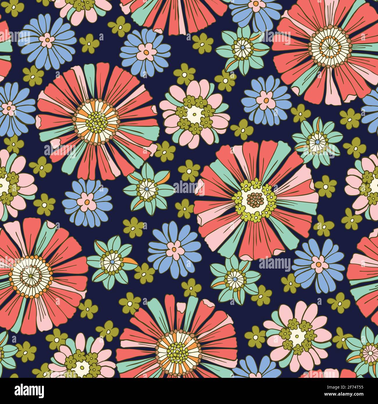 Flower Power 70s High Resolution Stock Photography and Images - Alamy