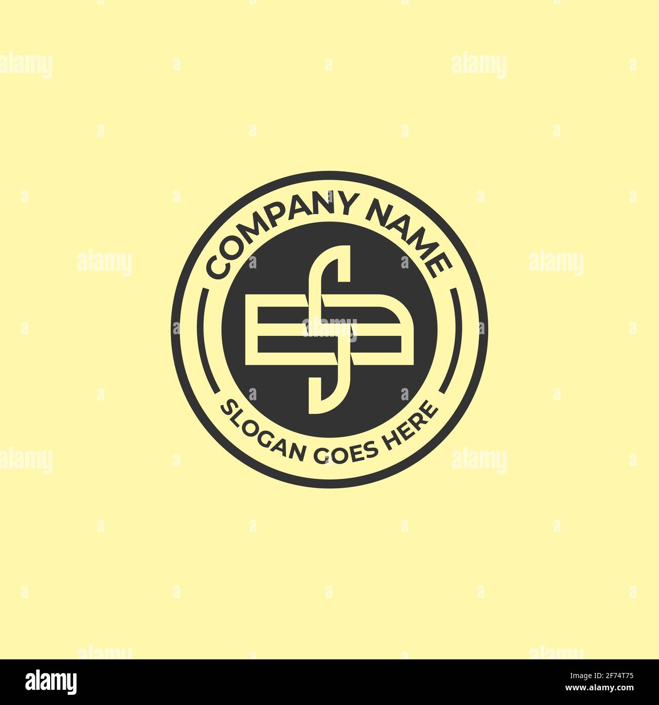 BS Initial name logo Vector idea, SB letter name vintage logo design ...