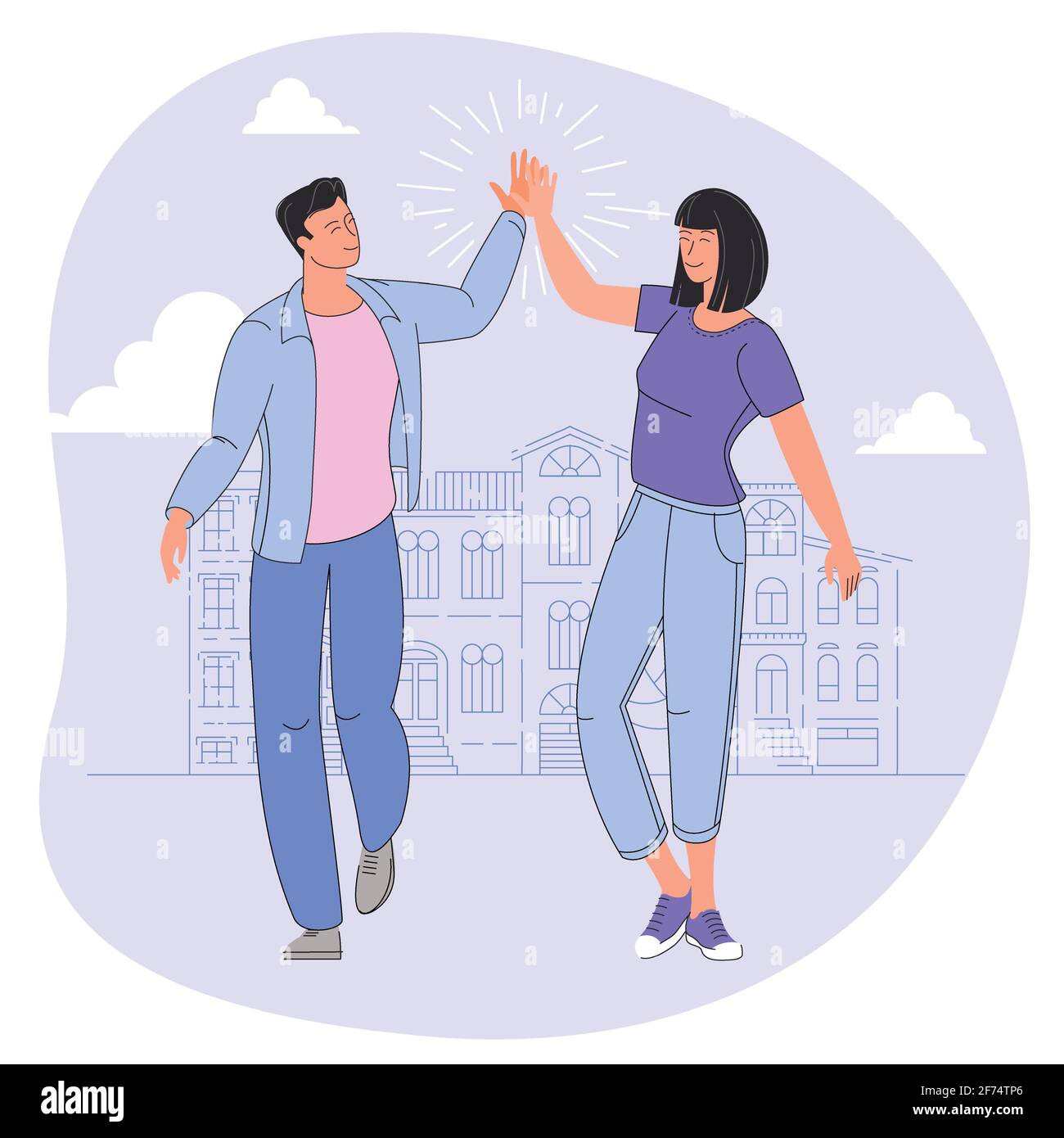 Group work colleagues casual Cut Out Stock Images & Pictures - Alamy